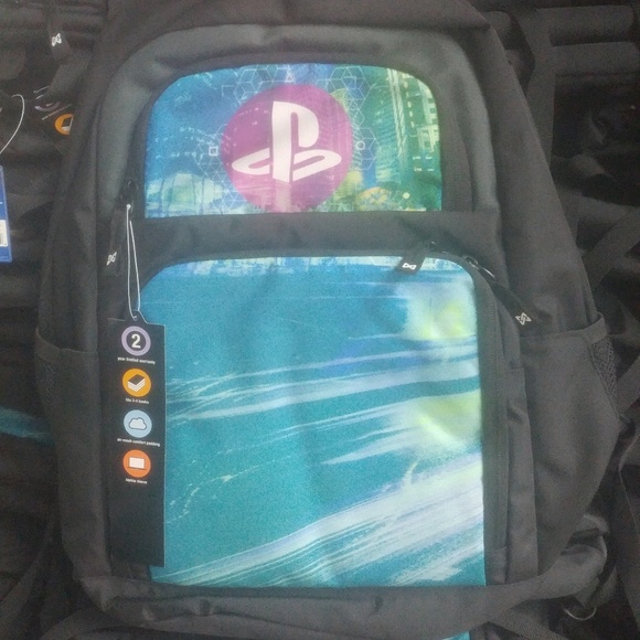 MakerWear | Accessories | Makerwear Sony Playstation Logo Backpack ...